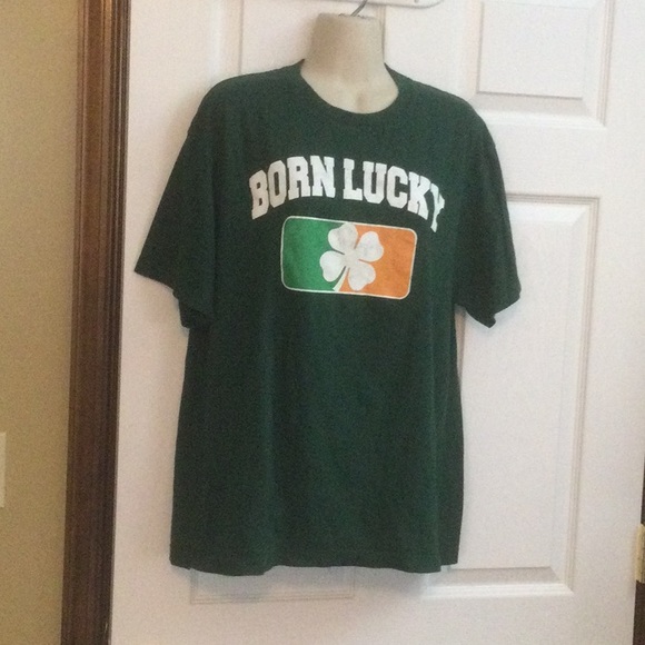 Lucky Brand | Shirts | Born Lucky Tee Shirt | Poshmark